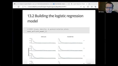 Bayes Rules Logistic Regression Bayesrules01 13 Youtube