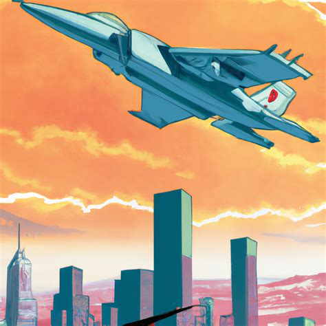 Ai Art A Fighter Plane Dropping Bombs On City Images