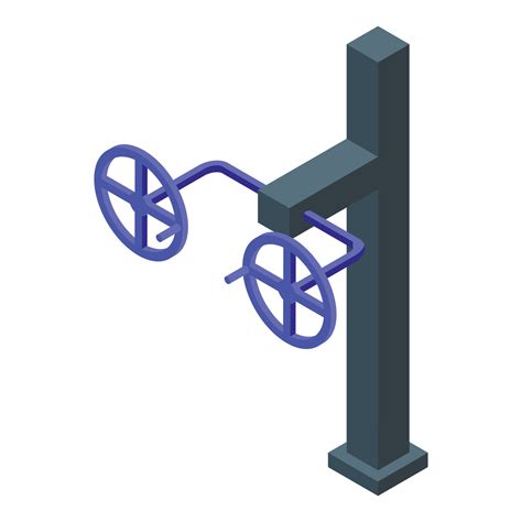 Hand Sport Workout Icon Isometric Vector Street Gym 16159124 Vector