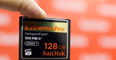 SanDisk Extreme Pro 128GB UDMA 7 Is 1 500 CompactFlash SlashGear