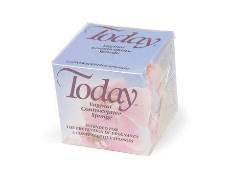 Today Vaginal Contraceptive Sponges Science Museum Group Collection