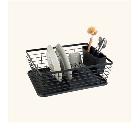 Égouttoir à Vaisselle Wenko Drip Noir Accessoire pour évier et