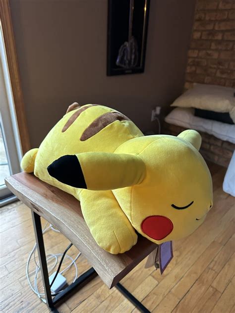 Mavin Pokemon Pikachu Sleeping Plush Buddy