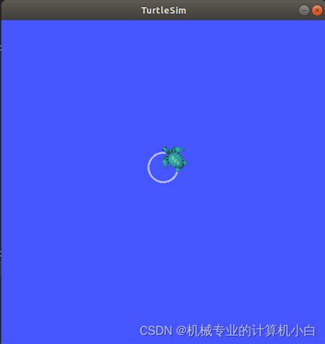 13ros编程学习：话题发布控制乌龟小乌龟编程 Csdn博客