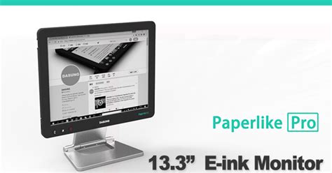 E-ink Monitor with HDMI-Paperlike Pro | Indiegogo