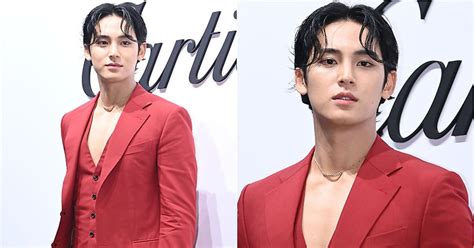 섹시한 레드 세븐틴 민규 이런 섹시함은 처음이야~[엑s Hd화보]