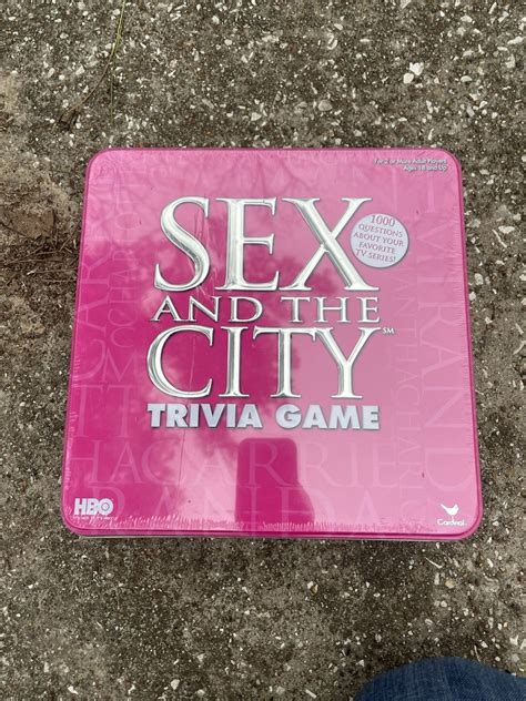 Game Sex And The City Trivia Board Game Hbo Show Tv Series 2004 Brand