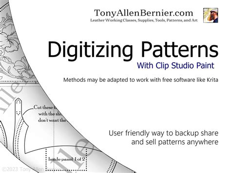 Easy Way To Digitize Sewing Tooling Art And Craft Patterns Tony Allen Bernier