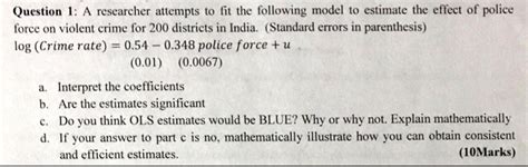 Can Anyone Solve C And D Part For The Following Question Pls Solve I