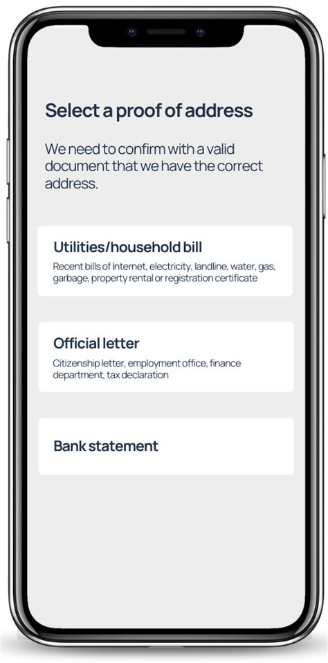 User Address Validation System Sonio Proof Of Address