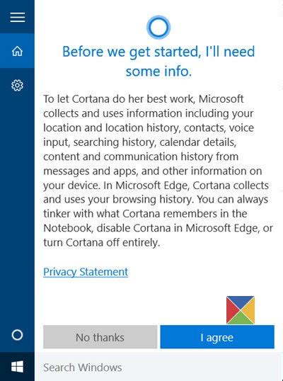 Enable And Set Up Cortana In Windows 11 10