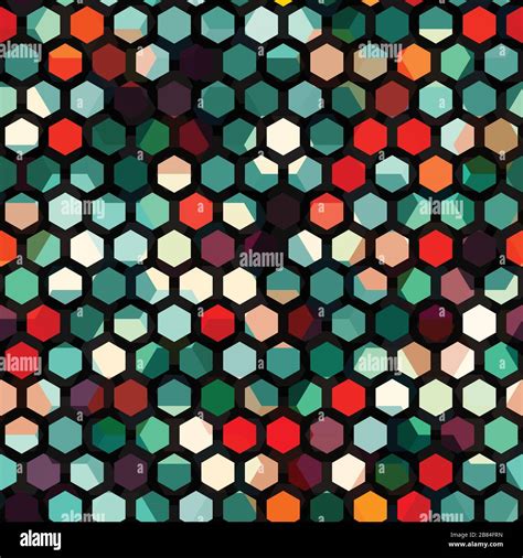 Abstract Cells Seamless Texture Stock Vector Image And Art Alamy