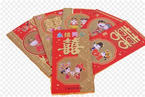 婚礼用的大红色喜帖PNG图片素材下载 图片编号qexagvmy 免抠素材网