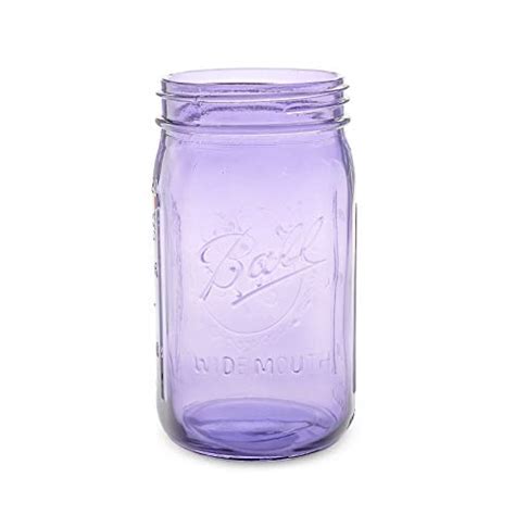 Tebery 6 Pack Ball Wide Mouth Mason Jar 32 Oz Glass Mason Jars With