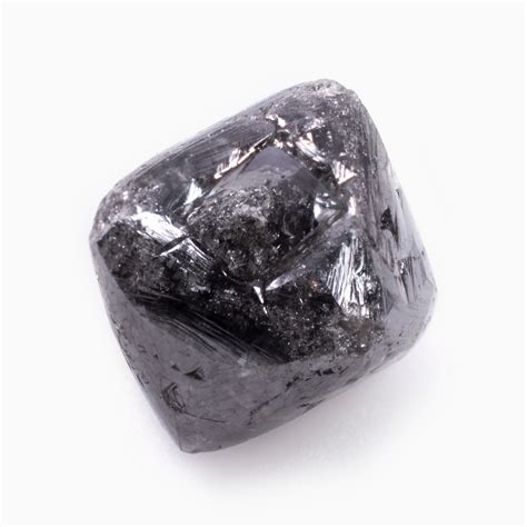 Rough Octahedron Natural Dark Grey 276ct Rough Diamond World