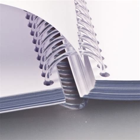 6mm 10mm Pitch PVC Coil Quality Laminating Binding And Finishing Products From Murodigital