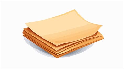 Paper Icon Vector Cartoon Illustration Premium Ai Generated Vector