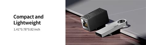 Hulami Ethernet Coupler 5 Pack 1000mbps High Speed