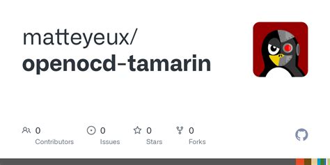 GitHub Matteyeux Openocd Tamarin