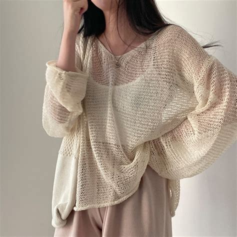 Lazy Style Full Sleeves Sweaters Kawaii Fashion Shop Cute Asian