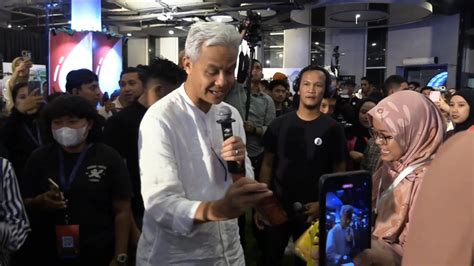 Ganjar Dorong Karya Gen Z Milenial Dan Influencer Di Sumut Didaftarkan Hak Kekayaan