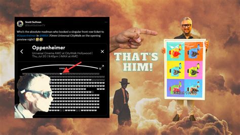 Front Row Frenzy IMAX Discovers The Identity Of Oppenheimer S Viral