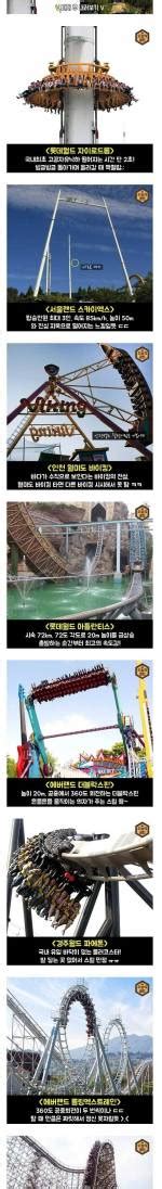 국내 무서운 놀이기구 Top8 인스티즈 Instiz 이슈 카테고리