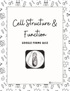 Cell Structure Function Google Forms Quiz By But First We Science