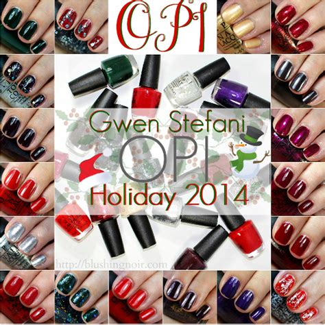 Opi Gwen Stefani Nail Polish Collection For Holiday 2014 Swatches