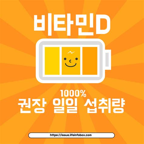 비타민 D 권장 일일 섭취량에 대한 쉽고 명확한 정보를 제공합니다 건강한 생활을 위한 필수 영양소 비타민 D의 중요성과