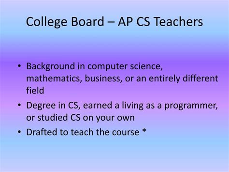 PPT Navigating AP Computer Science Education Programs Brief History To Future Directions