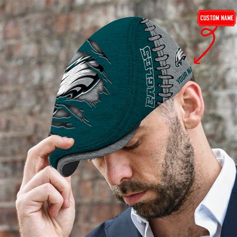 Philadelphia Eagles Jeff Cap Driving Cap Golf Cap 11 Nousty