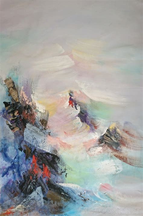 Картина Снежные вершины Размеры 90x130 Год 2022 Цена 150000 рублей Художник Гарсия Луис