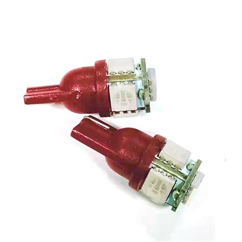 T10 W5W RÖD 2pack