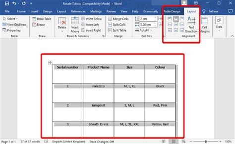 How To Rotate Text In Word