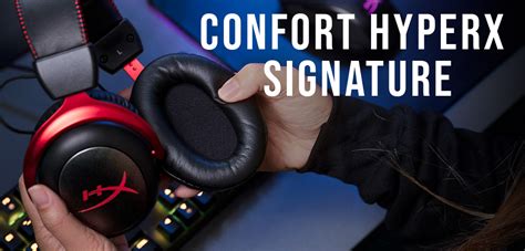 Casque Gaming HyperX Cloud II Rouge Surround 7 1 MEGA PC