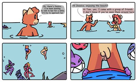 Rule 34 Anthro Anus Assisted Exposure Balls Beach Comic Furry Koryqwq