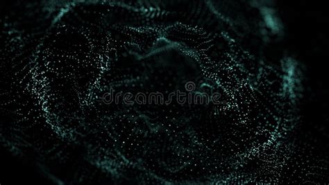 Big Data Visualization 3d Technology Wave Analytics Representation