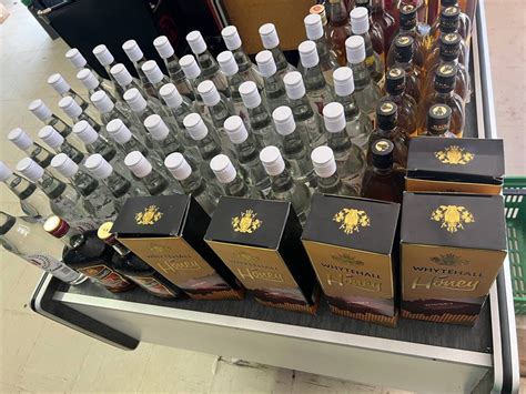 Police Seize Illegal Booze Daily Sun