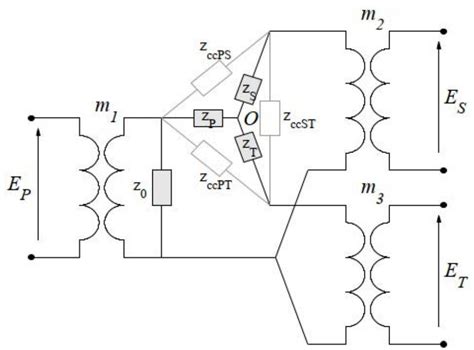 5 Single Phase Equivalent Circuit Of A Three Windings
