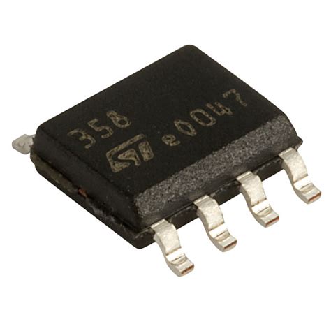 ST LM358DT 1 1Mhz SOIC Dual Operational Amplifier Rapid Electronics