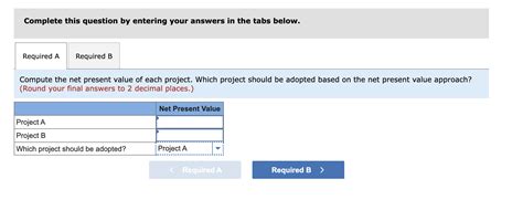 solved problem 10 19a algo using net present value and