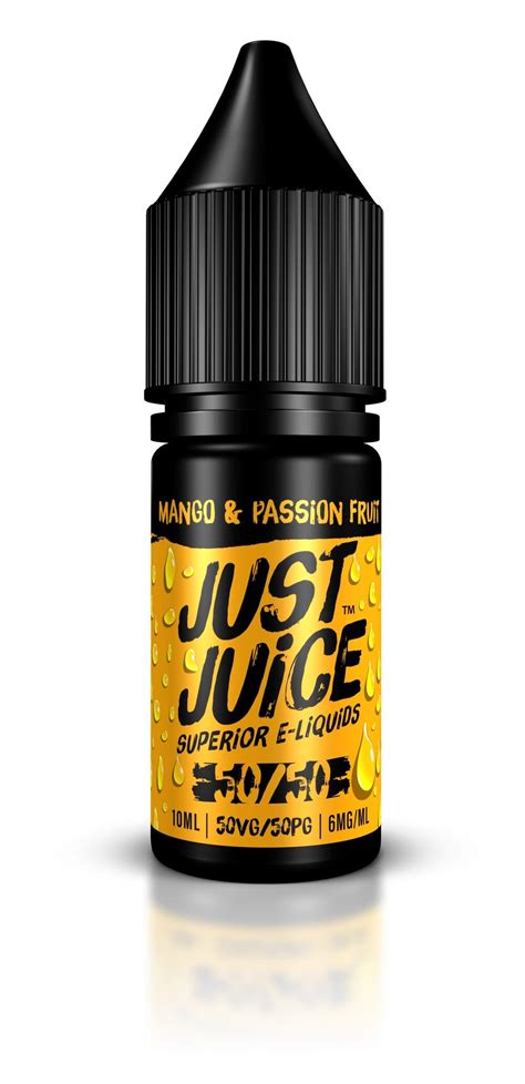 Just Juice Mango And Passion Fruit 10ml 5050 Vaperizzo