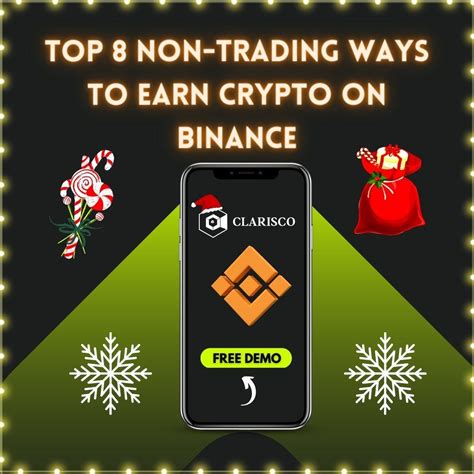Top 8 Non Trading Ways To Earn Crypto On Binance By Georgewilliam