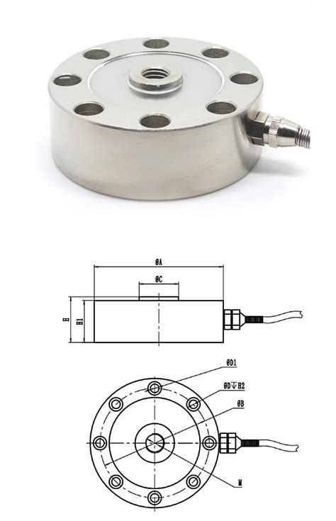 Manorshi New Force Sensor Dimensional Load Cell 6 Axis Force Sensor