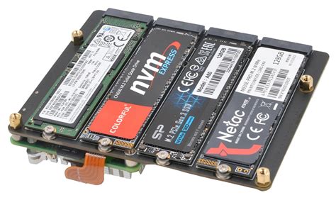 Geekworm X PCIe To Four M NVMe HAT Raspberry Pi PCIe Database