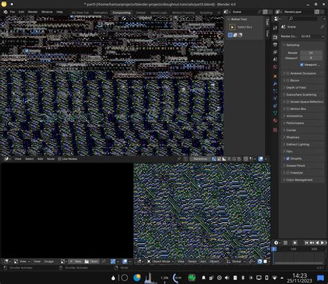 Blender Freezes Occasionally For A Few Seconds And The Interface May Break After