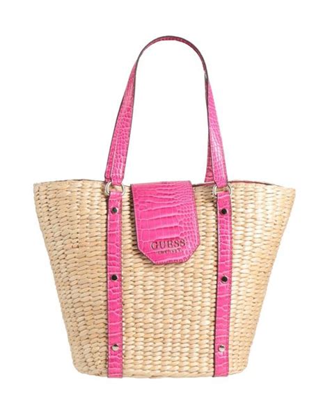 Guess Handbag In Pink Lyst