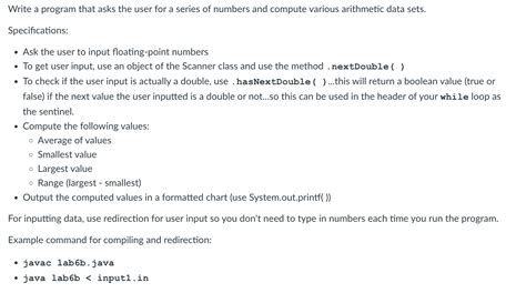 Solved Write A Program That Asks The User For A Series Of Chegg