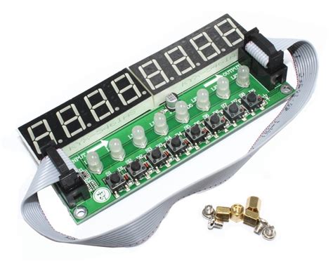 Arduino And Tm1638 Led Display Modules